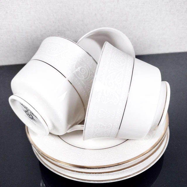 EXTREMELY RARE NORITAKE Tulane Cup Saucer Tea Set Out Of Print £176.50 ...
