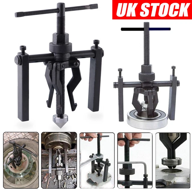3-JAW PILOT BEARING Puller Removal Tool Inner Wheel Extractor Car Hand ...