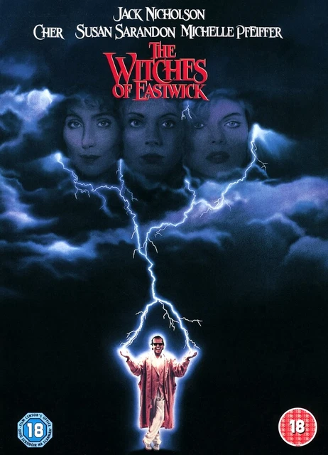 Sexy Supernatural Comedy Dvd The Witches Of Eastwick £7 99 Picclick Uk