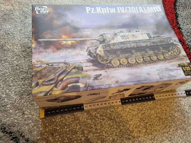 BORDER MODELS BT-028 Panzerkampfwagen Pz.Kpfw.IV L/70(A) 1:35 Scale Kit ...