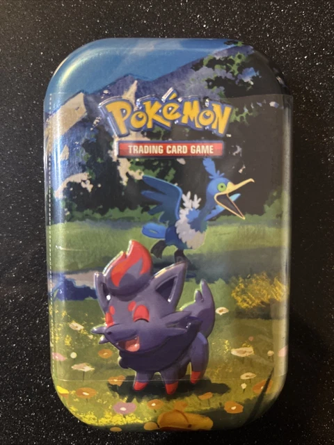 MEGA EVOLUTION ASCENDED Heroes Mini Tin Zorua & Cramorant Pokemon TCG ...