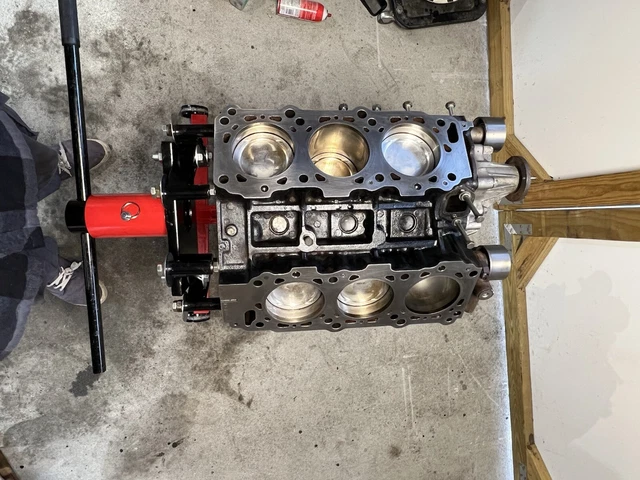 300ZX VG30DETT Z32 twin turbo ENGINE BUILT -JE PISTON EAGLE H-BEAM ROD ...