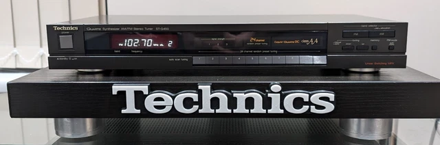 TECHNICS ST-G450 AM/FM Stereo Tuner £25.00 - PicClick UK