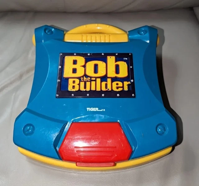 BOB THE BUILDER FUN WITH BOB Laptop Computer by Tiger Electronics ...