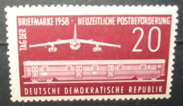 N°1358L STAMP GERMAN DEMOCRATIC REPUBLIC DDR 1958 NEW WITHOUT FOLD aus ...