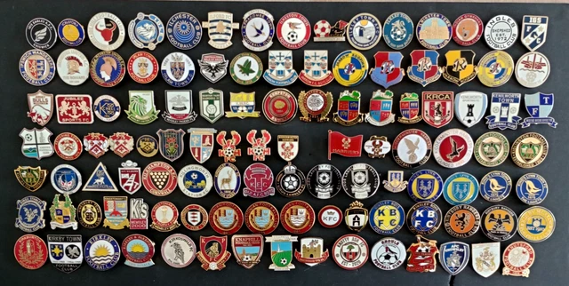 ENGLISH - ENGLAND - Non League Football Team Lapel Pin Badges -I-J-K £3 ...