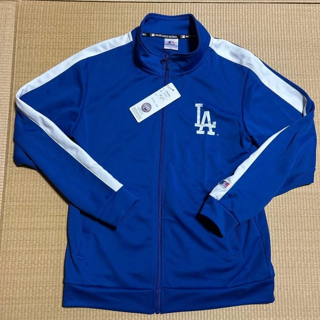 LOS ANGELES DODGERS Track Jacket M Blue Unused MLB Apparel £98.46 ...