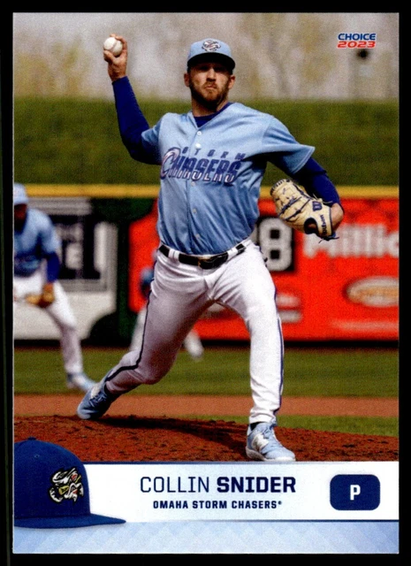 2023 CHOICE COLLIN Snider recrue Omaha Storm Chasers - Kansas City ...