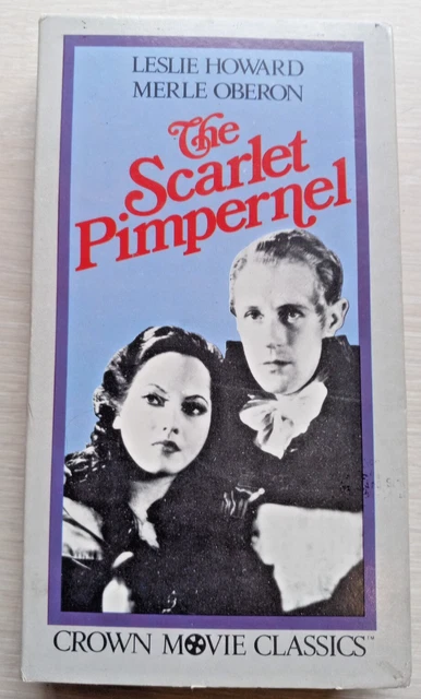 THE SCARLET PIMPERNEL VHS (Crown Movie Classics) 1934/35 £8.86 ...