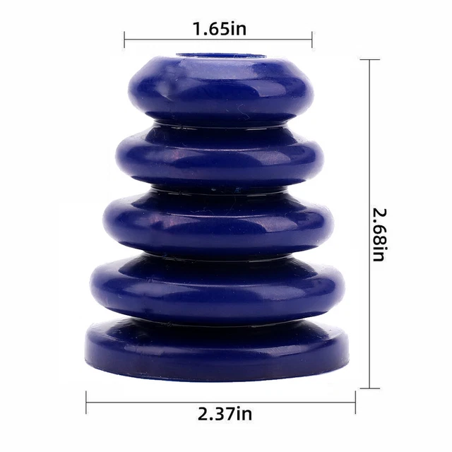 PAIR POLYURETHANE REAR Bump Stop Bush Kit Fits Ford Falcon BA BF FG FGX ...