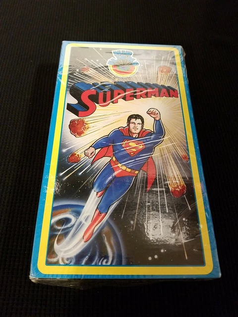 NEW! 1987 SUPERMAN InterGlobal Home Video Promotions VHS #2013 Kid ...