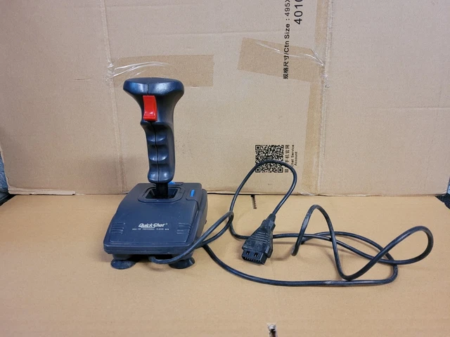 VINTAGE QUICKSHOT QS-123 Joystick £6.50 - PicClick UK