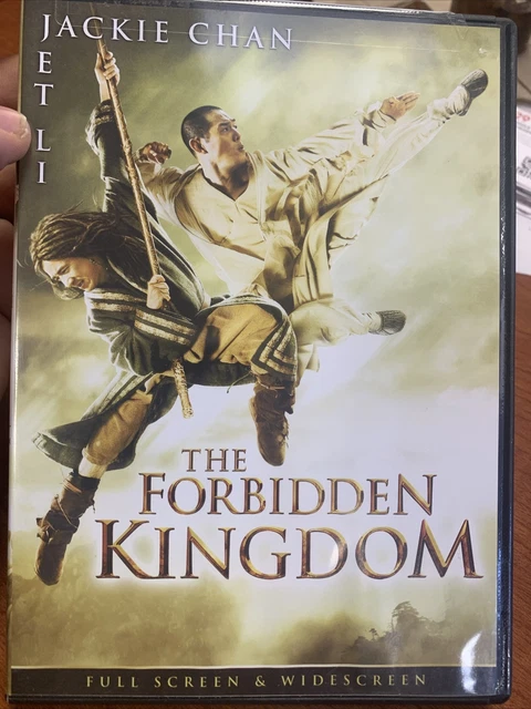 THE FORBIDDEN KINGDOM (DVD, 2008, Full Screen Widescreen) Jackie Chan ...