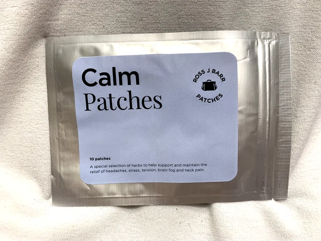 ROSS J BARR CALM PATCHES set of 10 patches X 2 £16.99 - PicClick UK