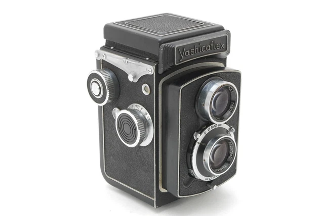 YASHICA YASHICAFLEX MODEL A 6x6 TLR Film Camera 80mm F3.5 From JAPAN ...