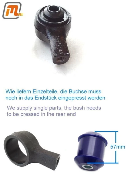 FORD CAPRI MK1 Rear Axle Stabiliser End Piece Complete 08/72-08/73 £76. ...