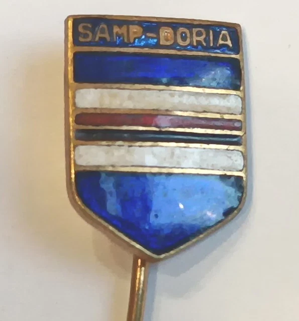 SPILLA PINS DISTINTIVO Stemma Simbolo Badge Logo Crest Sampdoria Genova ...