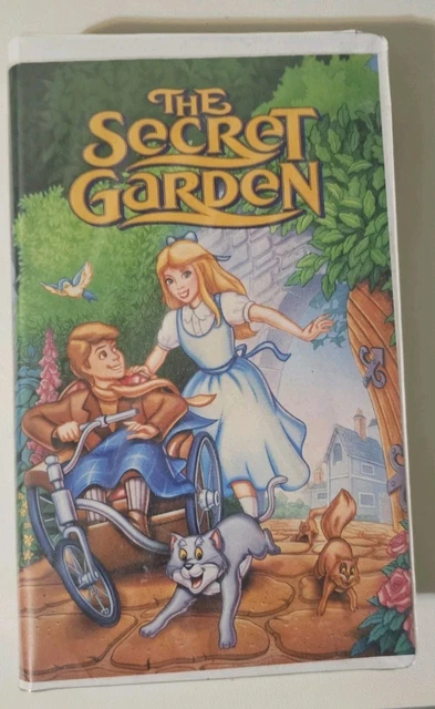 THE SECRET GARDEN 1994 Animated Movie VHS Video Tape ABC Video Frances ...