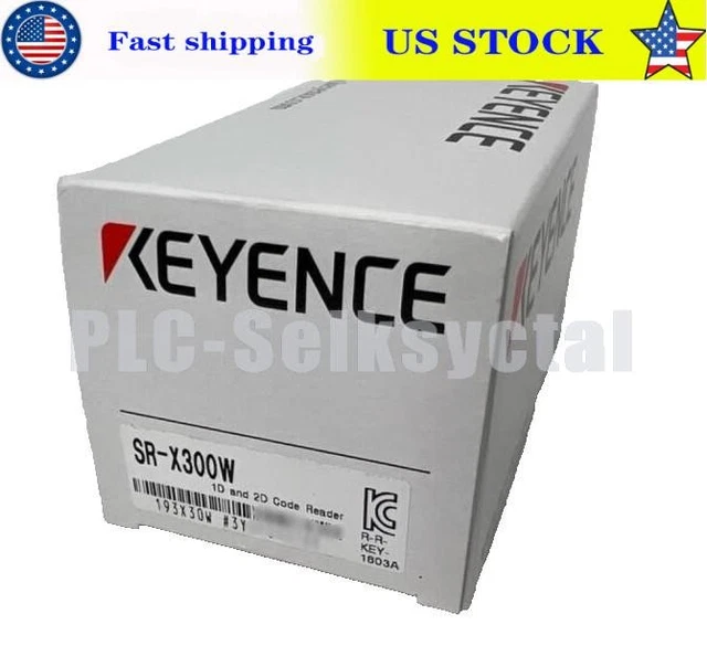 KEYENCE SR-X300W BARCODE Reader Scanner PLC SRX300W New US Free TAX ...