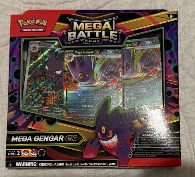 POKÉMON TCG MEGA Battle Deck Mega Gengar Ex Sealed Brand new £26.70 ...