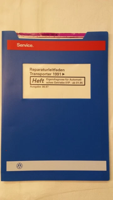 REPARATURLEITFADEN VW T4 "Automatisches Getriebe 01P, Eigendiagnose ...