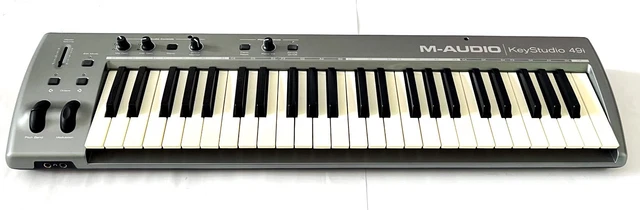 M-AUDIO KEYSTUDIO 49I, on-board Steinway Grand Piano sound - in OVP EUR ...