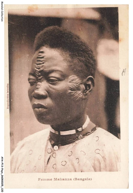 AYAP13-0995-CONGO - WEIBLICH Makanza - Friseurschere - Scarification ...