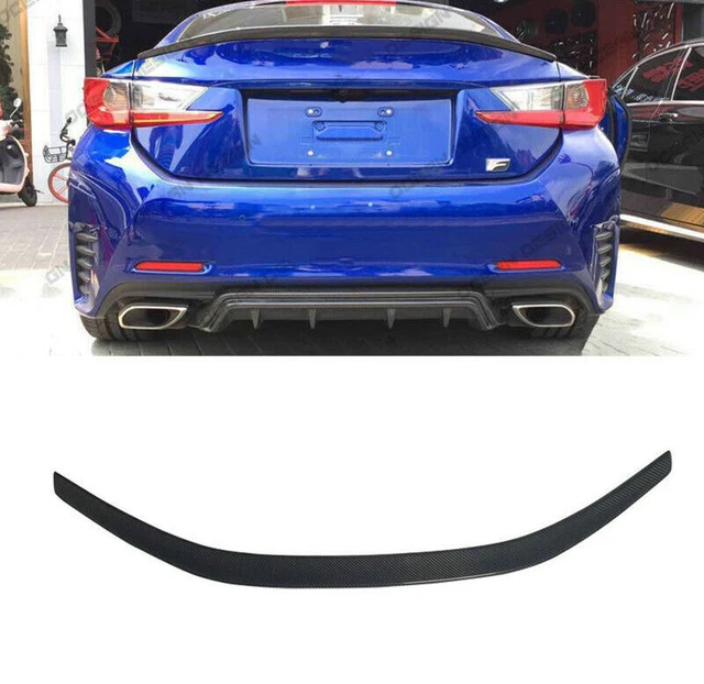CARBON FIBER REAR Trunk Boot Spoiler Wing For Lexus RC200t RC300 RC350 ...