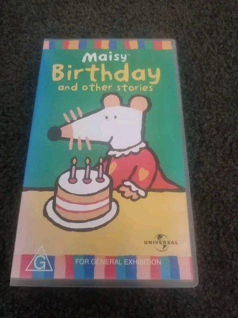 MAISY BIRTHDAY - - VHS -Cleaned & Tested $9.95 - PicClick AU