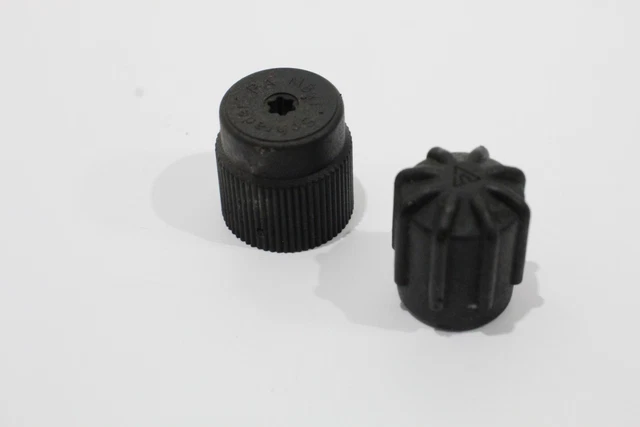 AUDI TT 8S Mk3 Air Con High Low Pressure Coupler Cover Lids Caps ...