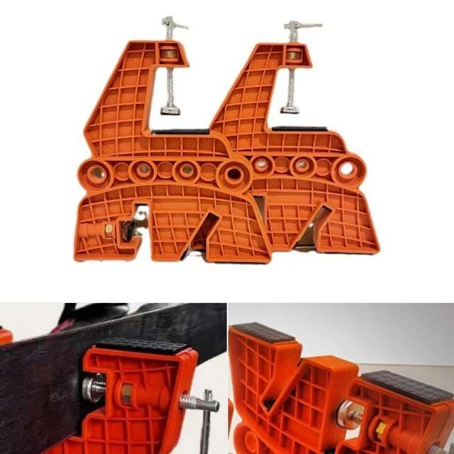 BENCH VISE FOR Home Maintenance Anti-slip Rubber Pad 90° Side-edge ...