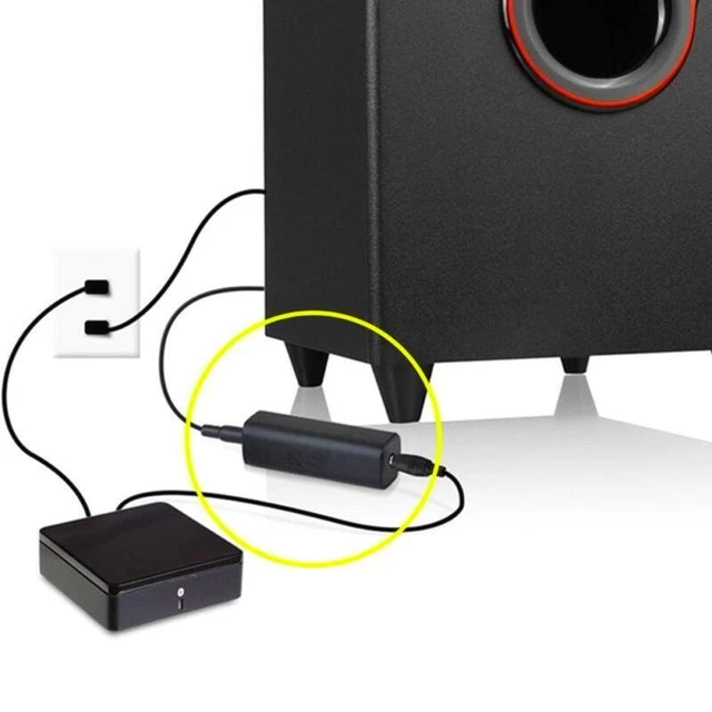 CAR GROUND LOOP Isolator Noise Filter 3.5mm AUX Audio Cable Eliminator ...