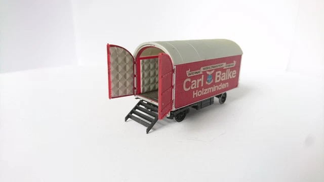 PREISER BAUWAGEN Möbelwagen Kutsche "Carl Balke" EUR 1,50 - PicClick DE