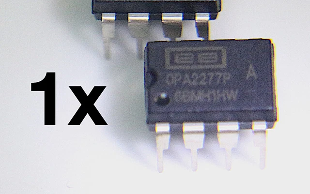 1X OPA2277 BURR Brown HighQuality Dual Audio OP-AMP, DIP8 Genuine IC ...