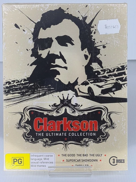 CLARKSON - THE Ultimate Collection Box Set DVD Jeremy Thriller Supercar ...