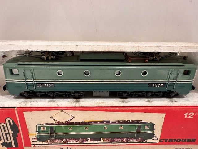 JOUEF HO LOCOMOTIVE Electrique Cc 7107 Sncf EUR 1,00 - PicClick FR