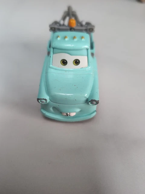 MATTEL DISNEY PIXAR Cars Mater Tow Truck Aqua Blue 1/55 Diecast £5.00 - PicClick UK