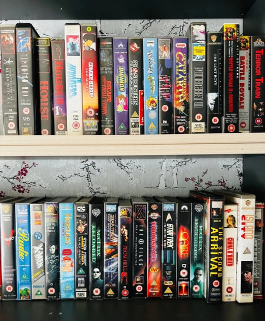 RETRO BLOCKBUSTER VHS Video Tapes READ DESCRIPTION Starting from ONLY ...