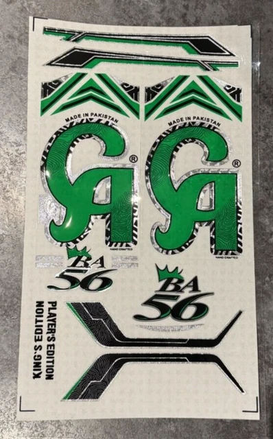 NEW CA BA56 - Babar Azam - Cricket Bat Embossed Sticker £14.99 ...