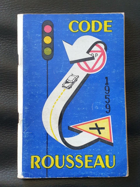 CODE DE LA Route Rousseau 1959 EUR 6,70 - PicClick FR