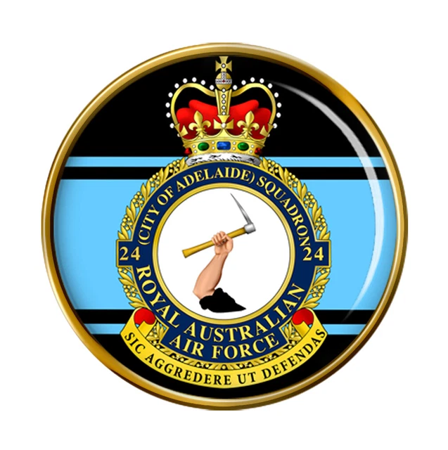 24 SQUADRON, RAAF Royal Australian Air Force Pin Badge $13.85 - PicClick AU