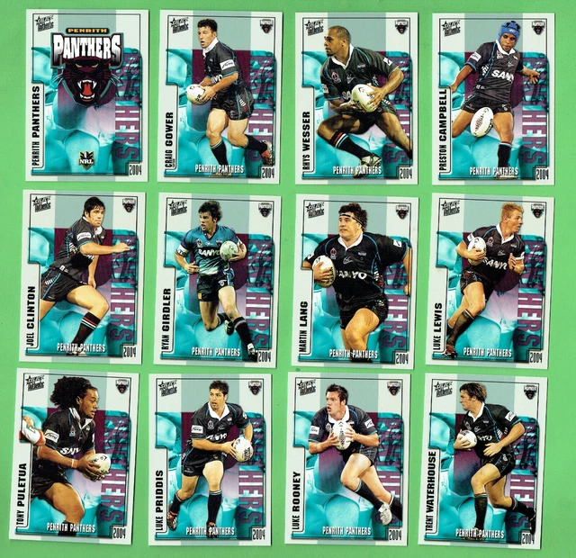 2004 PENRITH Panthers Rugby League Cards $15.00 - PicClick AU