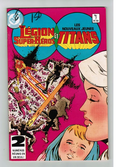 FRENCH COMIC FRANÇAIS Ed Heritage Légions Super - Héros + Titans # 7 Sp ...