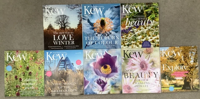 KEW GARDEN MAGAZINES 2020 2021 2022 2023 £15.00 - PicClick UK