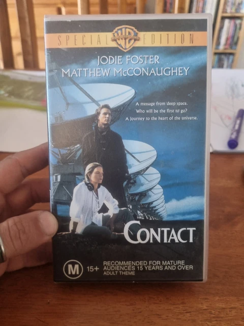 CONTACT VHS SPECIAL Edition Jodie Foster Sci Fi $16.00 - PicClick AU
