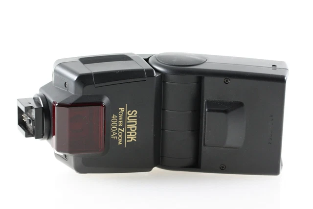 SUNPAK 4000AF 4000 Af Puissance Zoom Monté sur Sabot pour Minolta Dynax ...