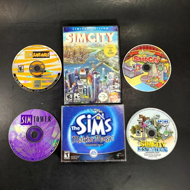 SIMS BUNDLE PC DVD CD ROM - EA Games 6 Games $21.97 - PicClick