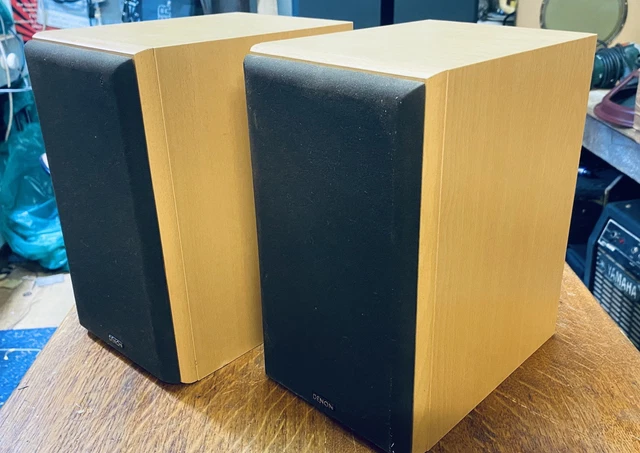 PAIR OF DENON SC-M50 2 Way Reflex desk speakers £39.70 - PicClick UK