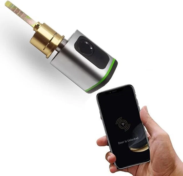 Yale Smart Lock Simpled Smart Night Latch Lock, Fingerprint Keyless ...