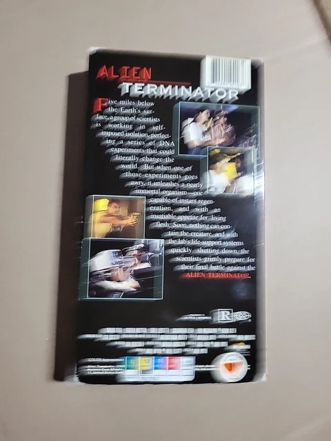 ALIEN TERMINATOR (VHS,1995) Maria Ford, Rodger Halston RARE OOP SCI-FI HORROR $34.99 - PicClick CA